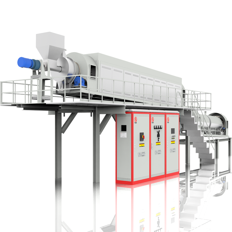 Continuous production of double stage rotary kiln-Y&H International